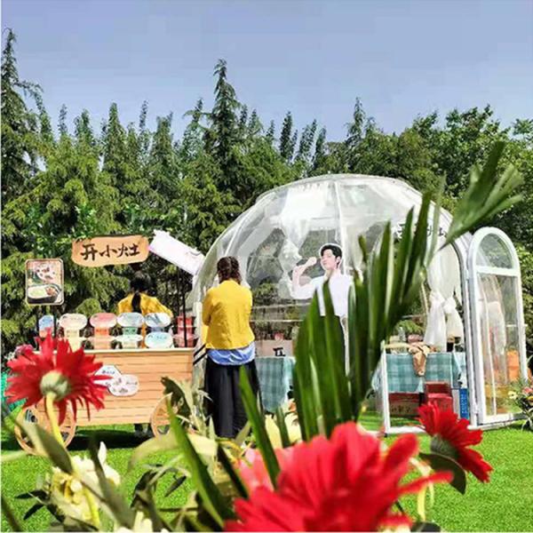 Quality Custom Clear Plastic Aluminium Nanocrystalline Bubble Tent Ho for sale