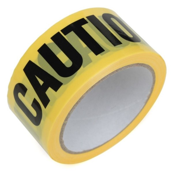 Quality Roll Road Safety Products Yellow PE Warning Tape Thickness 0.05mm for sale