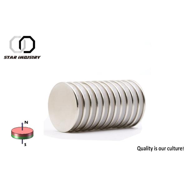 Quality D50mm Disc Ndfeb Neodymium Permanent Magnets High Dimensional Accuracy for sale