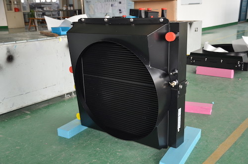 Quality High performance and heavy duty oil cooler with bar plate fin structure for for sale