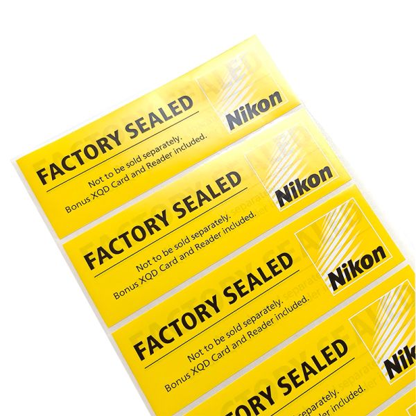 Quality Customizable logo Size Holographic Electronics Anti-Anti-ounterfeiting Label for sale