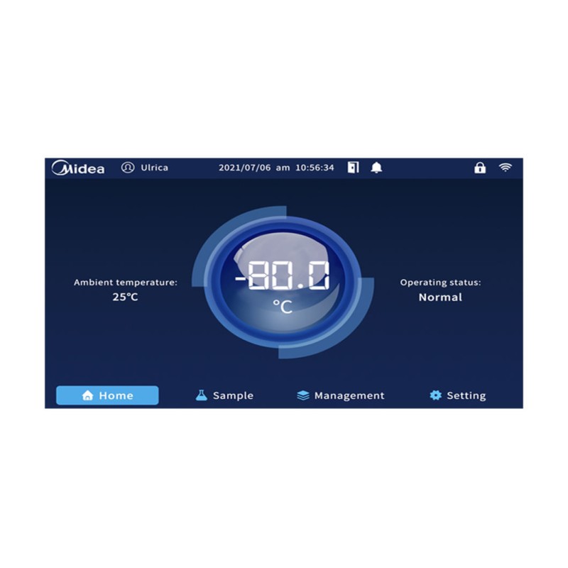 Midea Brand -86 Degree Lab Pharmaceutical Deep Freezer and Refrigerator
