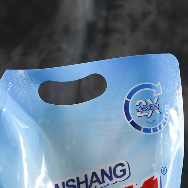 Quality Plastic Wash Fluid 60mic Liquid Soap Bag Laundry Detergent Packaging for sale
