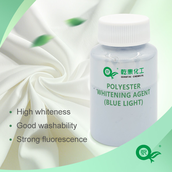 Quality Polyester With Blue Light Whitening Agent, White Dye For Whitening Polyester Fabrics, Natural White Fabric Bleaching Agent For Polyester Textiles for sale