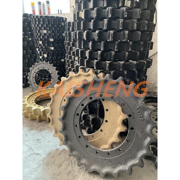 Quality Casted HRC52 Excavator Undercarriage Parts Caterpillar Heavy Equipment Spocket for sale