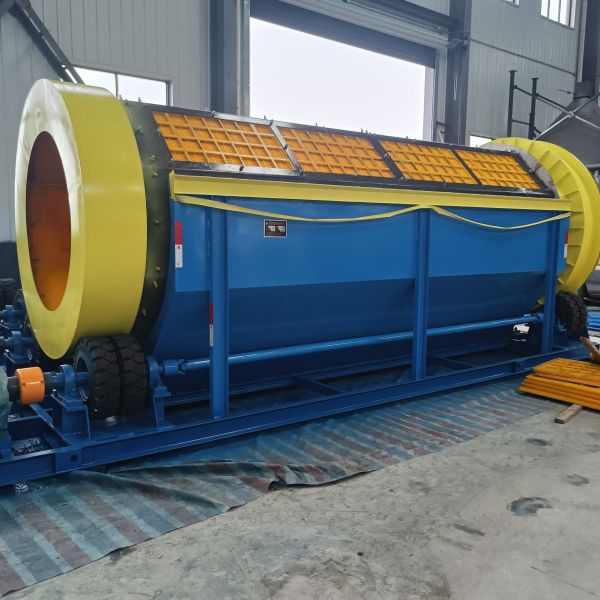 Quality Nonmetal Rotary TROMMEL Screen for material separation processes for sale