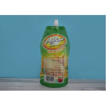 Quality Custom Made Liquid Spout Bags With 18mm Nozzle Reusable Matte Surface for sale