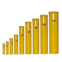 Quality Fiberglass Firework Cake Shell Fireworks 3in 4in Mortar Tubes For Parties for sale