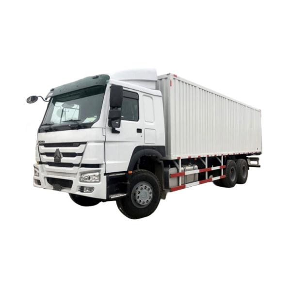 Quality SINOTRUK HOWO 6X4 Lorry truck Van Cargo Box Truck Light Truck for sale