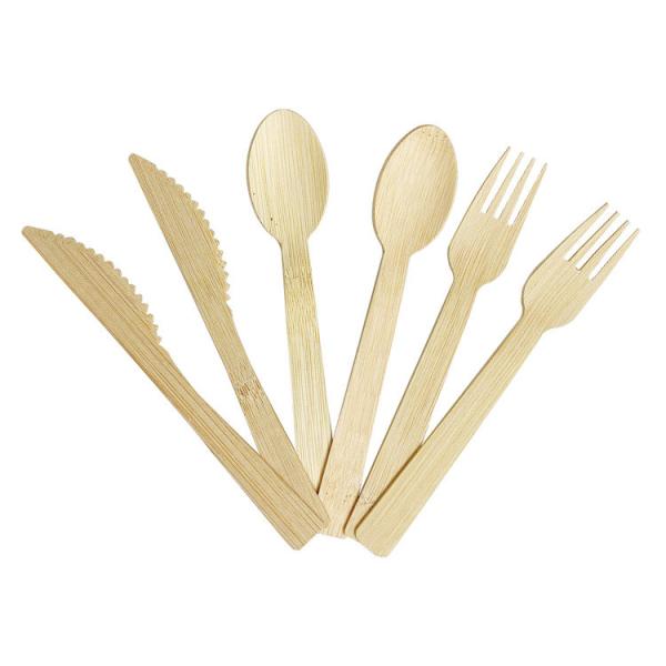 Quality Disposable Wooden Cutlery Sets Ecological Biodegradable Compostable for sale