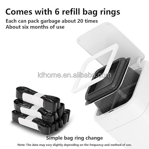 Quality Customized Trash Can Automatic Bag PE Biodegradable Litter Bags For Smart for sale