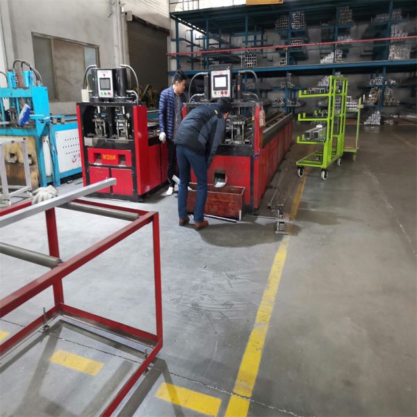 Quality Square Pipes Automatic Punching Machine 2500KG PLC Control System 380V for sale