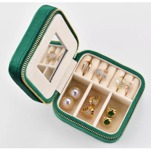 Quality Exquisite Earring Jewelry Storage Box Biodegradable Handmade ISO9001 for sale