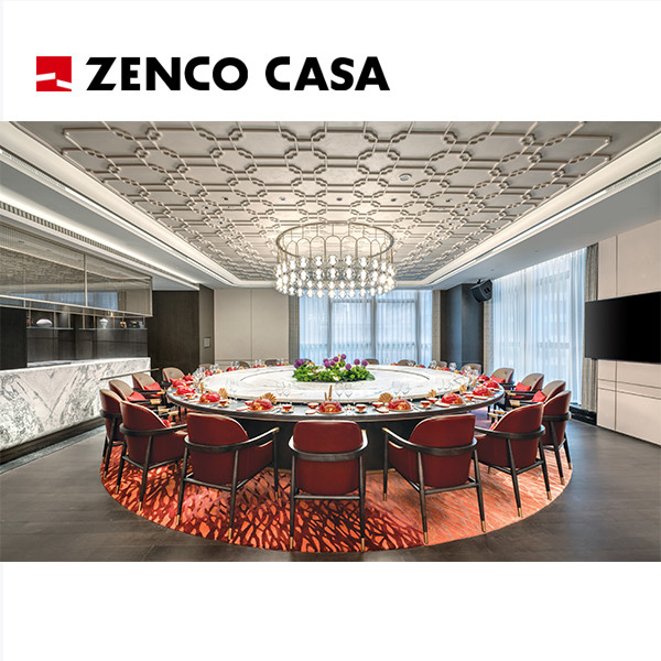 Quality Five-Star Hotel Chinese Restaurant Private Room Furniture Customization Project for sale