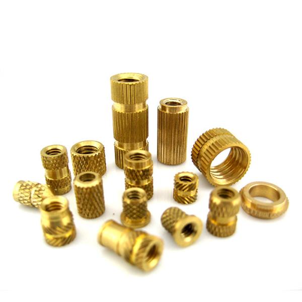 Quality Corrosion Resistant Brass Threaded Insert Versatility For Wood And Plastic for sale