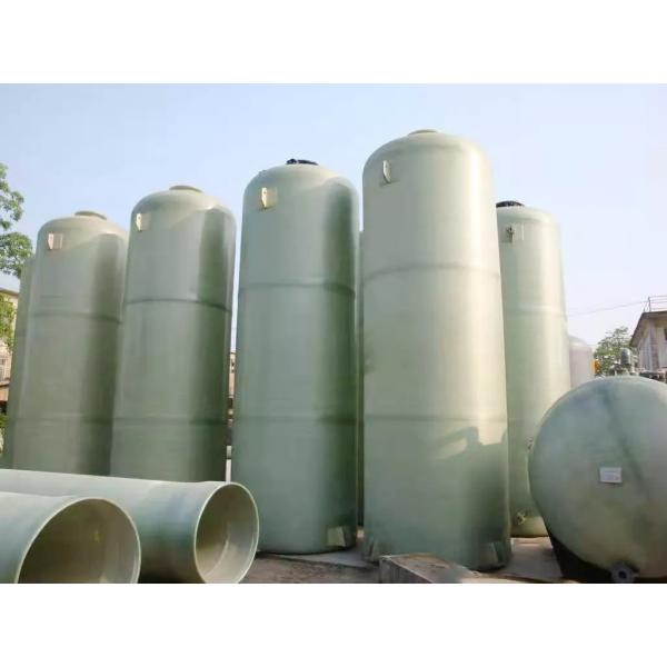 Quality 7330mm CE FRP Chemical Tank For Hydrofluoric Acid Processing for sale