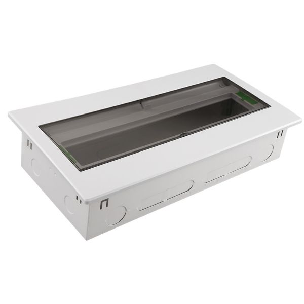 Quality PZ30 Home Distribution Box PVC Cover 24 To 40 Way Double Row 12 Ways 24 Ways for sale