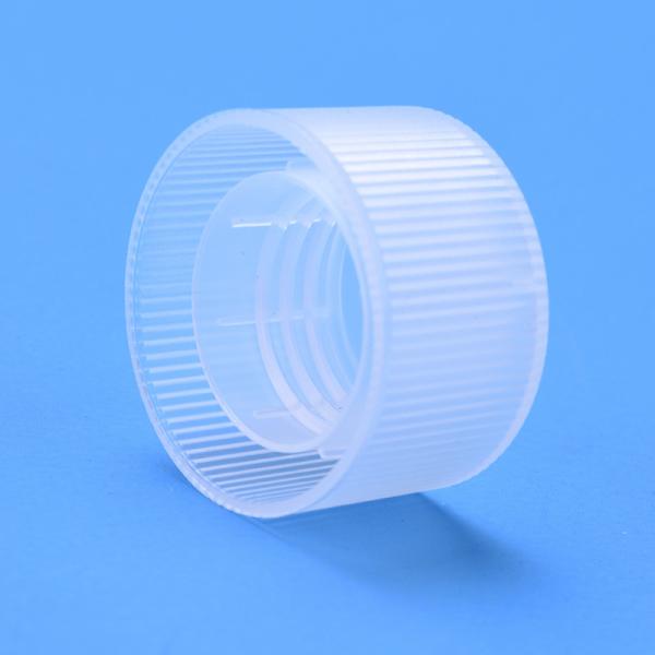Quality ISO9001 White Plastic Screw Caps , 24/410 Plastic Screw Lid for sale