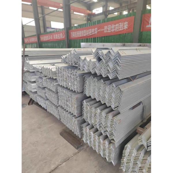 Quality Hot Rolled Metals Alloys Carbon Steel Q235 Galvanized Angle for Engineering for sale