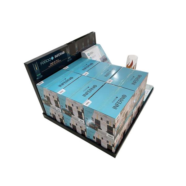 Quality Multifunctional Sturdy Corrugated Display Stands Renewable Durable for sale
