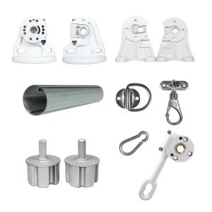 Quality Wholesale Set Vertical Blind Component Bracket Gear Box Awning Parts for sale