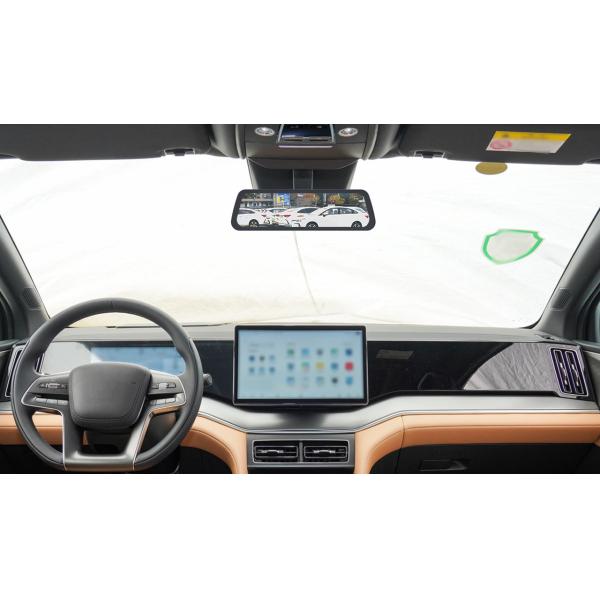 Quality High Definition Interior Car Mirror Camera 9.35 Inch Touch Electronic Rearview for sale