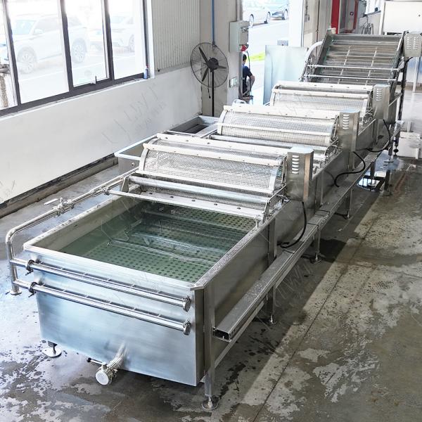 Quality Energy Saving Automatic Pepper Vegetable Washing Machine CE for sale