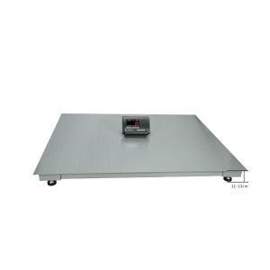 Quality Industrial Floor Weighing Scales 5000KG Heavy Duty LCD Back Light Display for sale