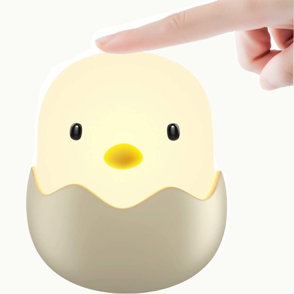 Quality 3000K 6500K Breastfeeding Chick Night Light Kids Travel Silicone Touch Lamp for sale