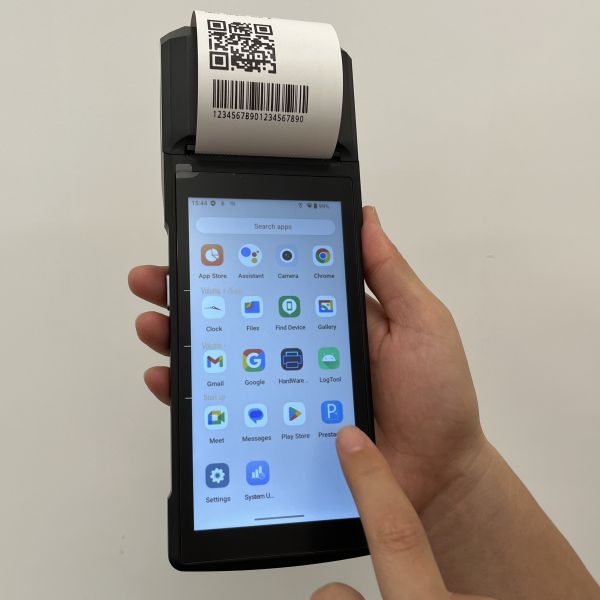 Quality 4G NFC Android POS Terminal Handle Scanner For QR Code Payment for sale