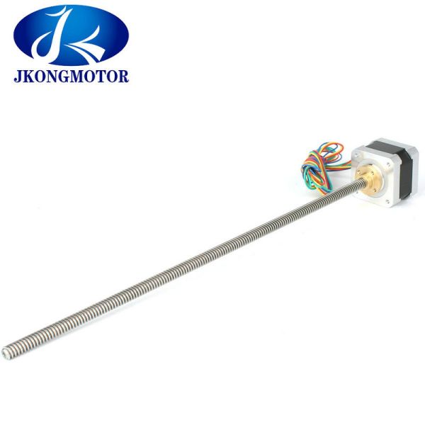 Quality 3D Printer Stepper Motor 2phase 50oz.In TR8*2 Nema 17 Stepper Motor with lead for sale