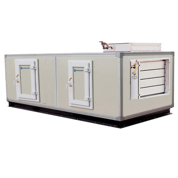 Quality 4 / 6 / 8 Row Double Skin Return Air Handling Units For Schools / Hospitals for sale