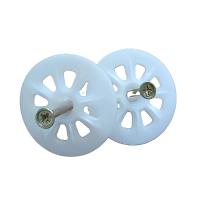 Quality Custom White Wall Insulation Anchor For Fixing Boards Spiral Shank Design for sale