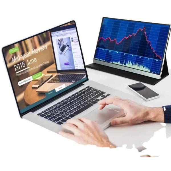 Quality ODM USB C Mini HDMI Gaming Portable LCD Display Liquid Crystal Dual Monitor for sale
