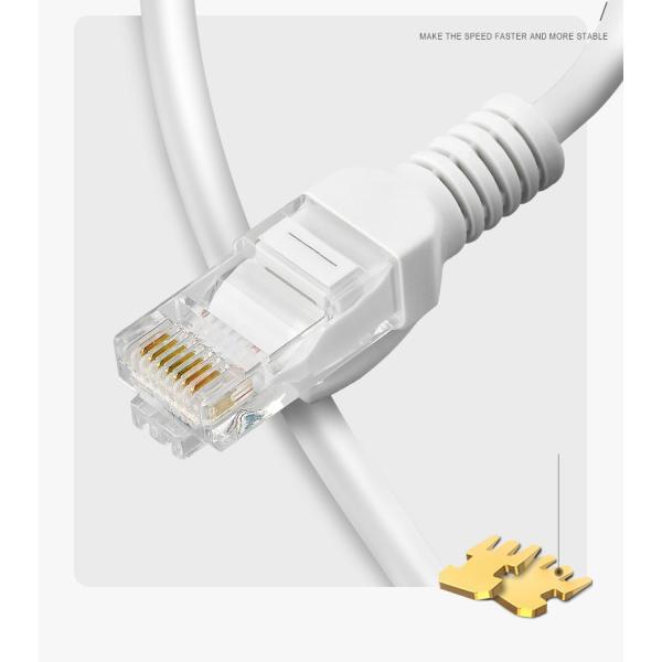 Quality 8P8C Cat6 Ethernet Cable 24AWG FTP UTP PVC Jacket 1-10m for sale