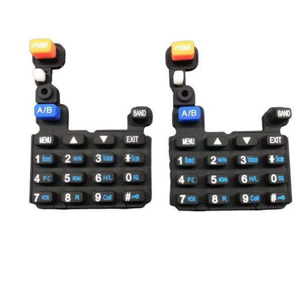 Quality Durable Silicone Rubber Keypad for Cellphone Custom Colors for sale