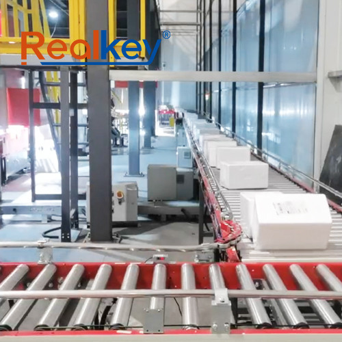 Quality User Friendly Box Roller Conveyor Logistics Conveyor Systems Low Maintenance for sale