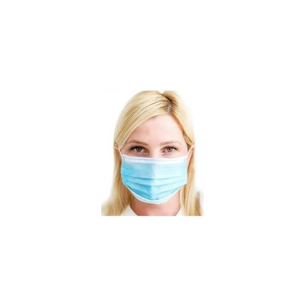 Quality Non Sterile BFE 98% Earhook Type Disposable Surgical Face Mask for sale