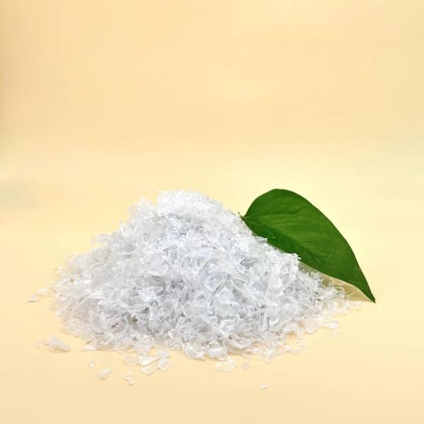 Quality Eco-Friendly RPET Flakes Recycled For Bottle Making for sale