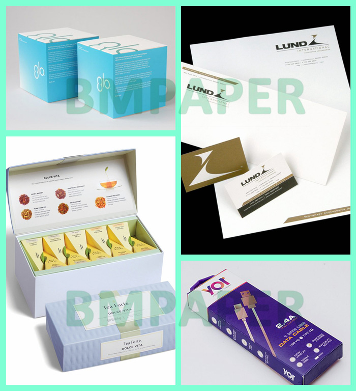270gsm White Freezer Paper Board For Fresh Food Packaging High Bulk 30 x 22.5"