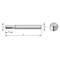 Quality Diamond Slot End mill for sale