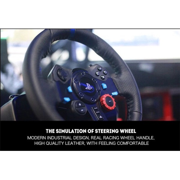 Quality 3 Screen Dynamic Car Driving Simulator Machine 6 DOF Linkable for sale