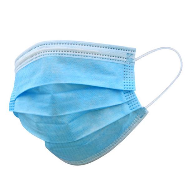 Quality Melt Blown Fabric 95% Earloop Face Disposable Face Mask For Germ Protection for sale