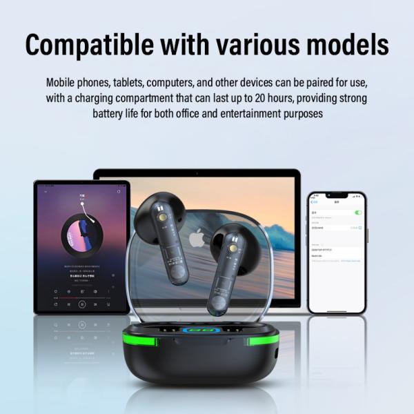 Quality In-Ear ENC True Wireless Earphones with 180mAh Battery Capacity and WiFi for sale