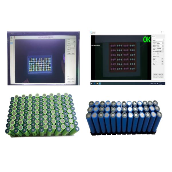 Quality 14430 32650 Battery Pack Testing Machine CCD Positive And Negative Electrode for sale