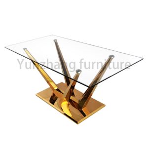 Quality Non Foldable Wedding Banquet Tables 8ft No Tablecloth Included for sale