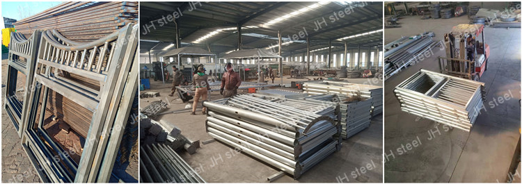 Prefabricated swing door stall simple equestrian horse stable