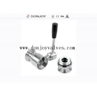 Quality SS316L DN100 2 Way Manual Directly Sanitary Ball Valve for sale