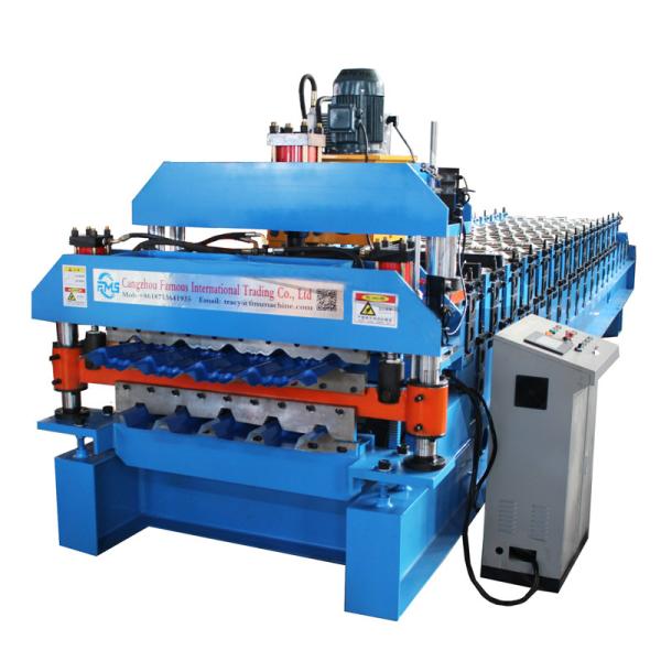 Quality 2024 New Design Double Layer Roof Roll Forming Machine 840 Trapezoidal And 836 for sale