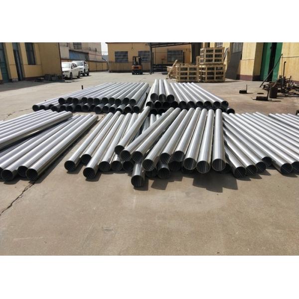 Quality Economical Continuous Slot Screen , Stainless Steel Water Well Screen Pipe for sale